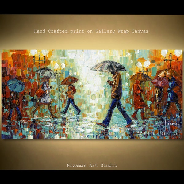 Colorful Rain - Etsy