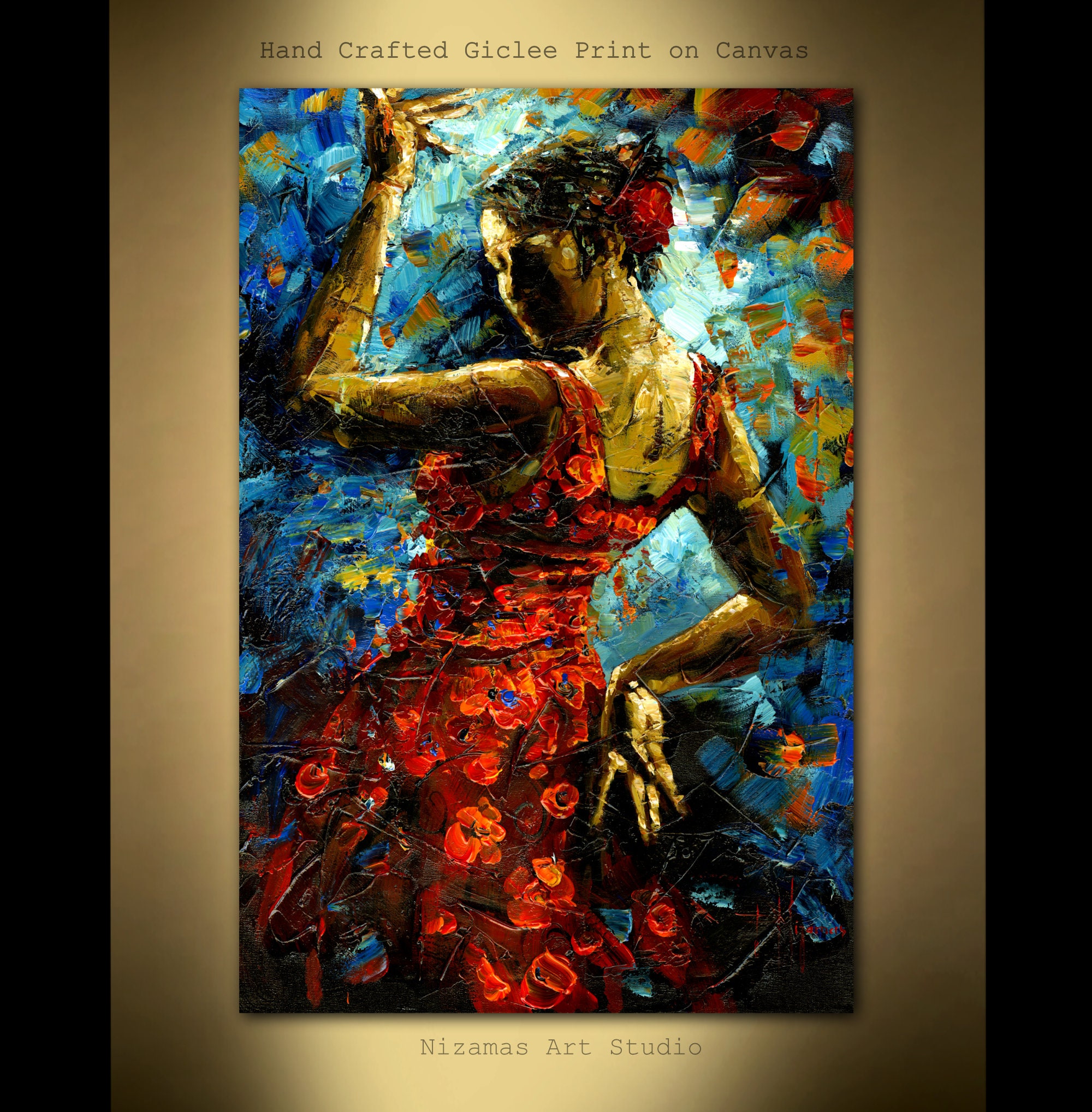 Art & Collectibles Prints Digital Prints Beautiful Abstract Spanish ...