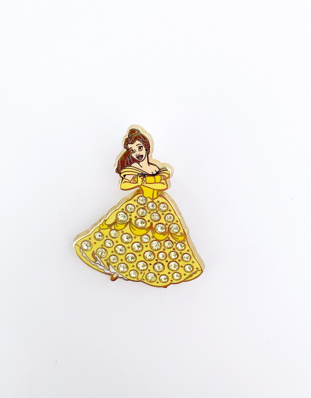 Disney’s Belle Enamel Trading Pin | Beauty and the Beast Belle Pin ...