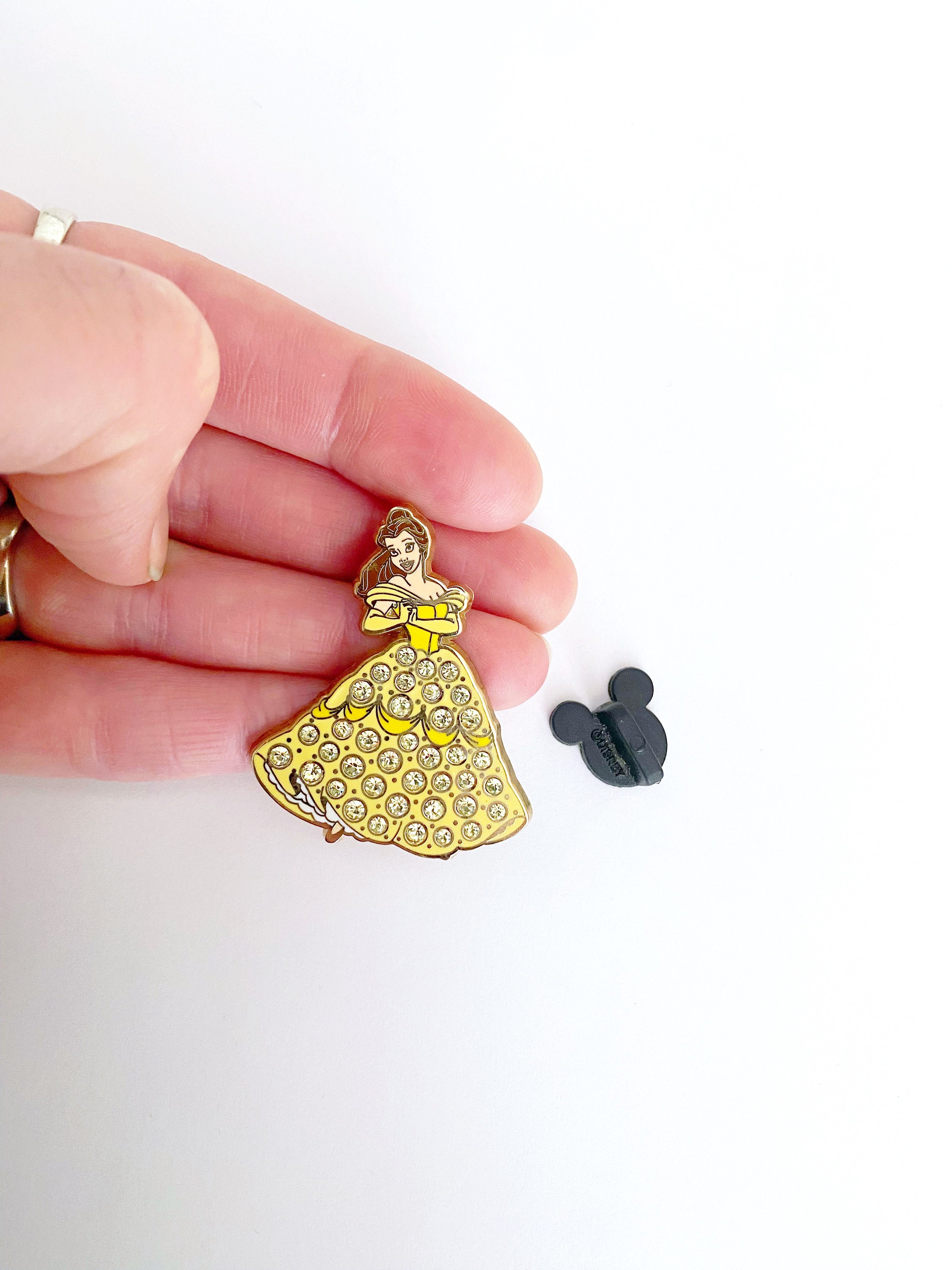 Disneys Belle Enamel Trading Pin Beauty and the Beast Belle - Etsy