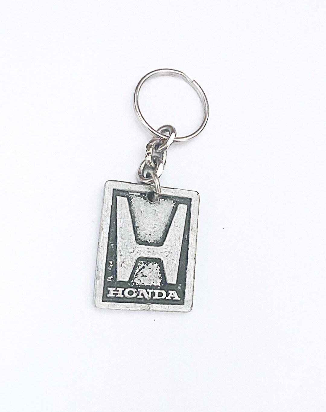 Awesome Vintage Solid Pewter Honda Keychain | Old School Honda ...