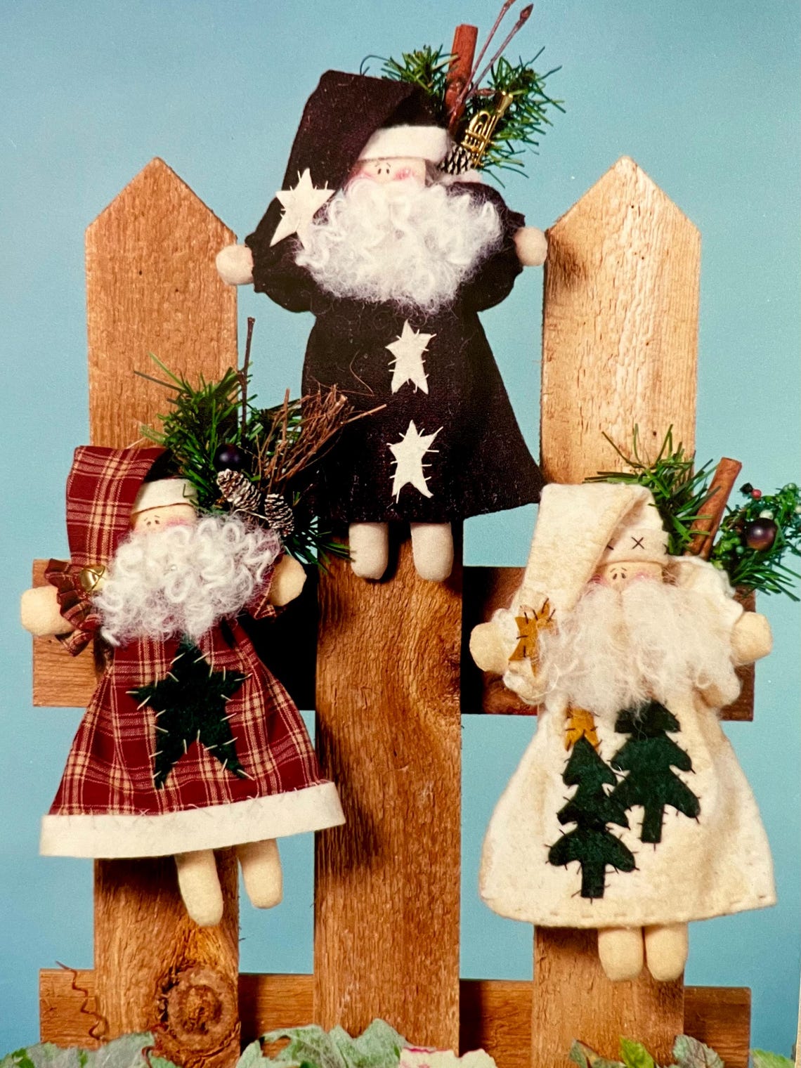 Briar Rose Collection Sewing Pattern #157 LITTLE SANTAS Craft Some ...