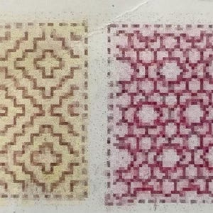 Olympus SASHIKO "hitome-zashi " 5 -pattern Cloth- Traditional Designs ...