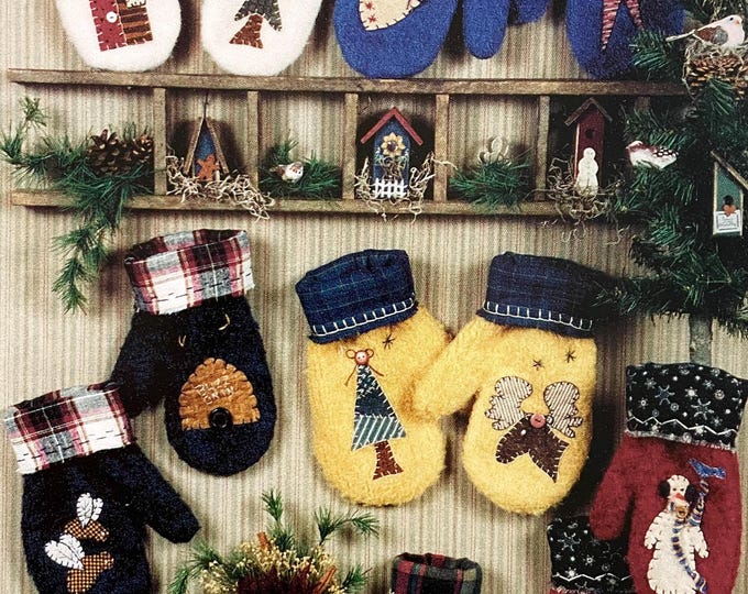 Wearable Mittens Sewing Pattern Pack: Adult & Children Sizes - Etsy