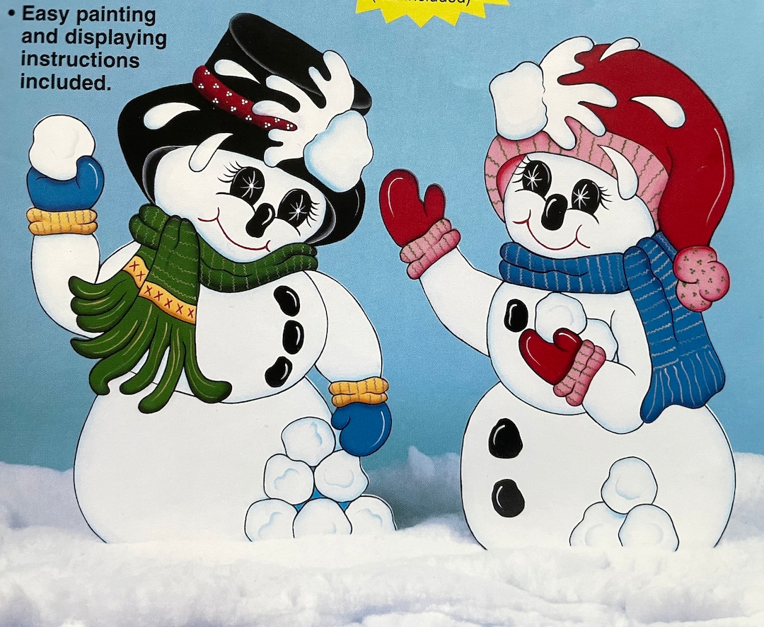The Winfield Collection Woodcraft Pattern Pack SNOWBALL FIGHT Full Size ...