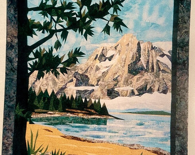 England Design Studios Advanced Picture Piecing Quilt Pattern TETON ...