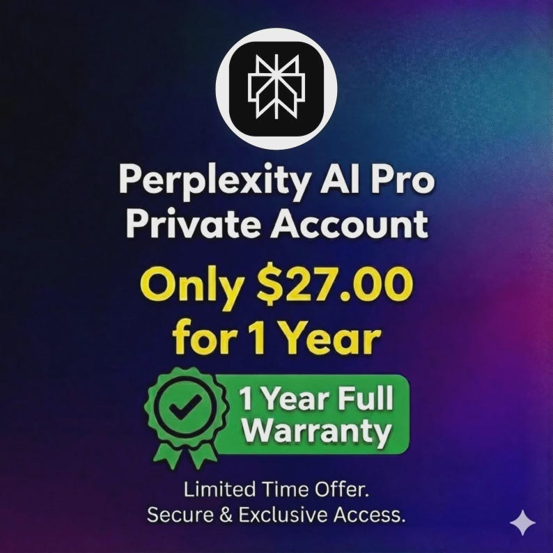 Perplexity Pro 1-year Subscription – AI Access (digital Delivery) - Etsy Australia
