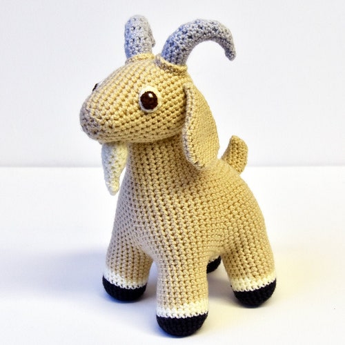Crochet Pattern Goat Hat - Etsy