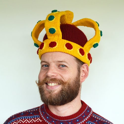 Royal Crown Crochet Pattern Imperial Crown Hat Pattern DIY - Etsy