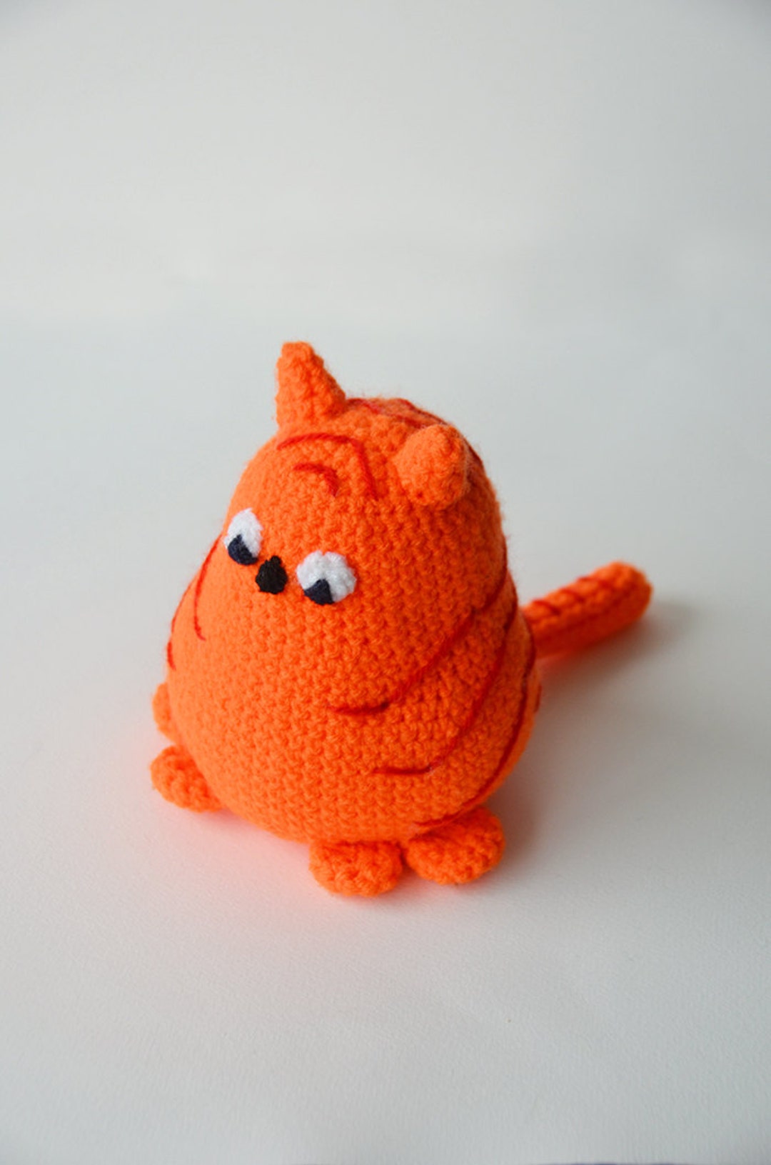 Little Fat Cat Crochet Pattern, Cat Amigurumi Pattern, Amigurumi Cat ...