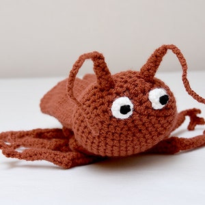 Cockroach Crochet Pattern - Amigurumi Cockroach - Roach Crochet Pattern ...