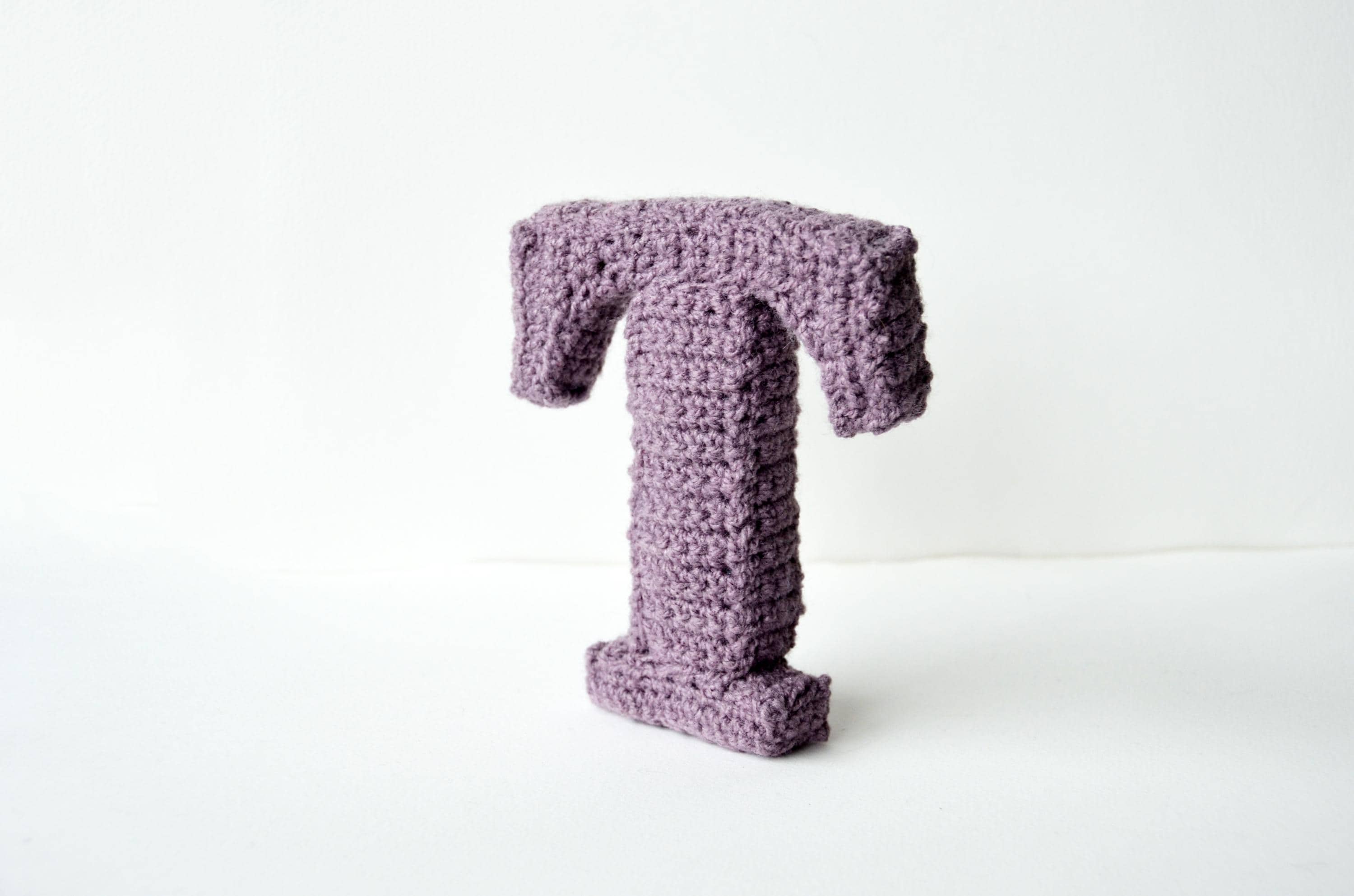 Letter T Crochet Pattern, 3D Alphabet Crochet Pattern, 3d Words Pattern ...