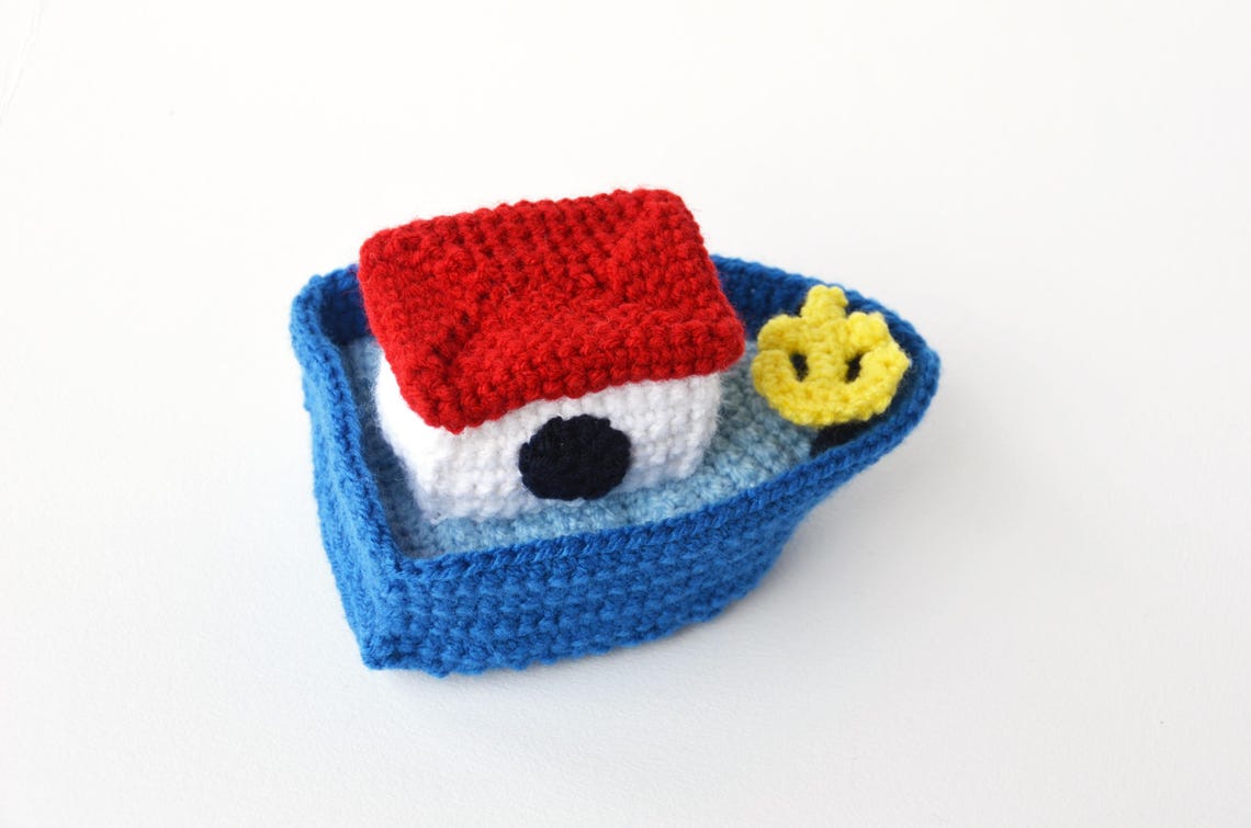 Boat Crochet Pattern, Boat Amigurumi Pattern, Amigurumi Boat Crochet ...