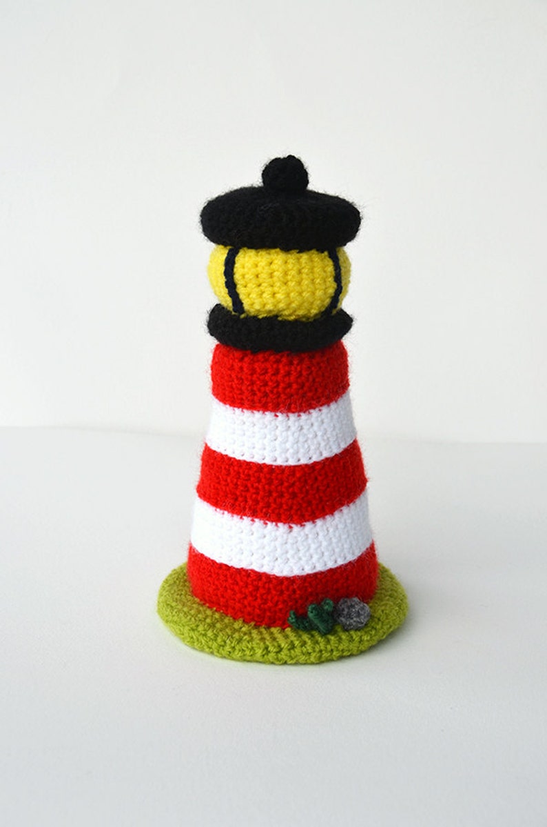 Lighthouse Crochet Pattern Lighthouse Amigurumi Pattern - Etsy