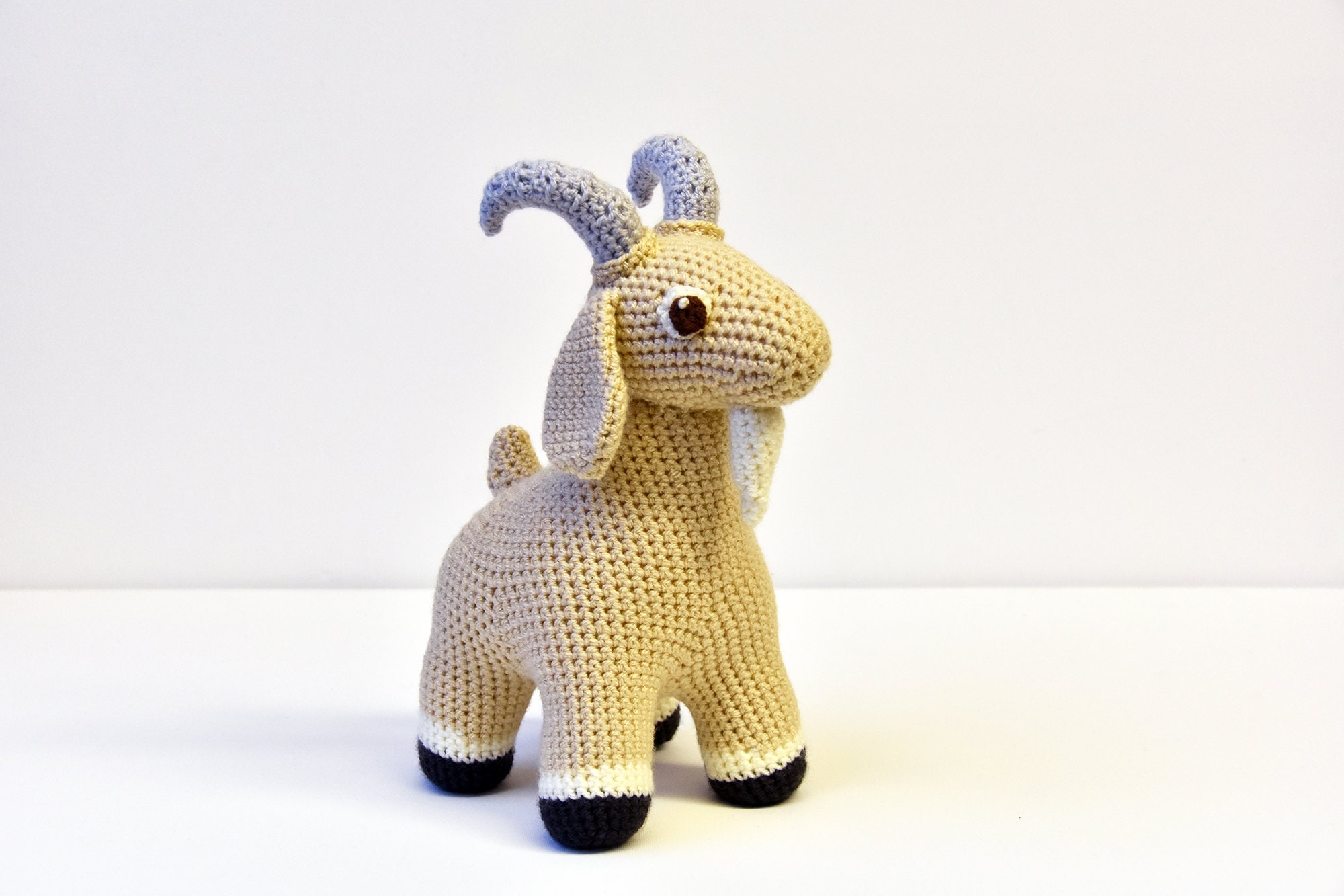 Goat Crochet Pattern Goat Amigurumi Pattern Farm Animal - Etsy