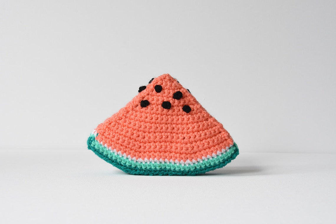 Watermelon Crochet Pattern Watermelon Slices Crochet Pattern | Etsy