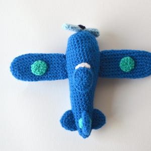 Airplane Crochet Pattern, Amigurumi Airplane Pattern, Crochet Airplane ...