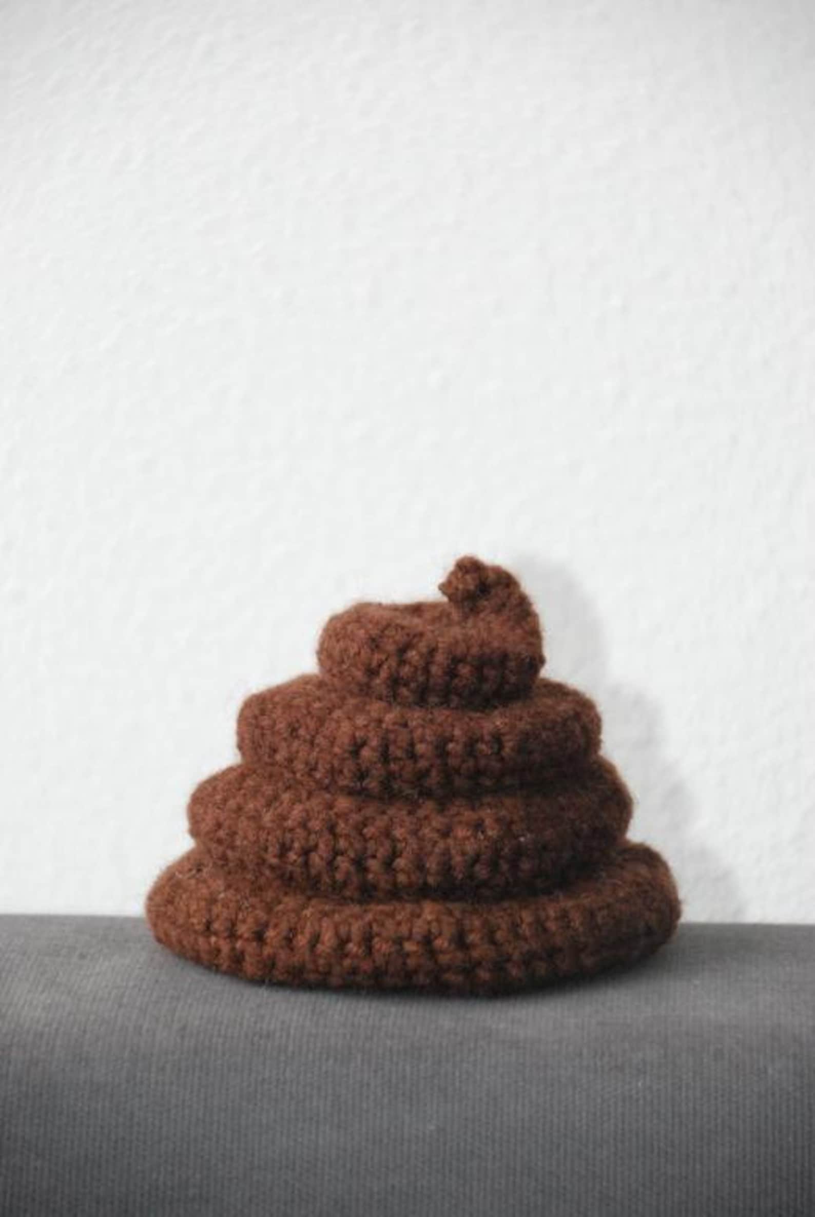 Poo Crochet Pattern, Poop Crochet Pattern, Piece of Crap Crochet ...