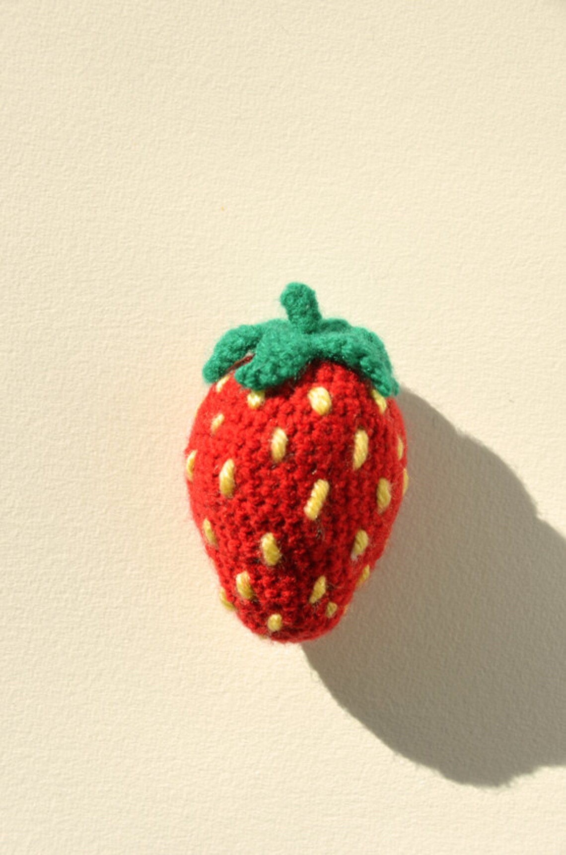 Strawberry Crochet Pattern, Amigurumi Strawberry Crochet Pattern, Fruit ...