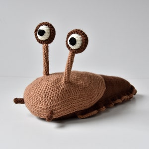 Slug Crochet Pattern, Snail Crochet Pattern, Crochet Slug Amigurumi ...