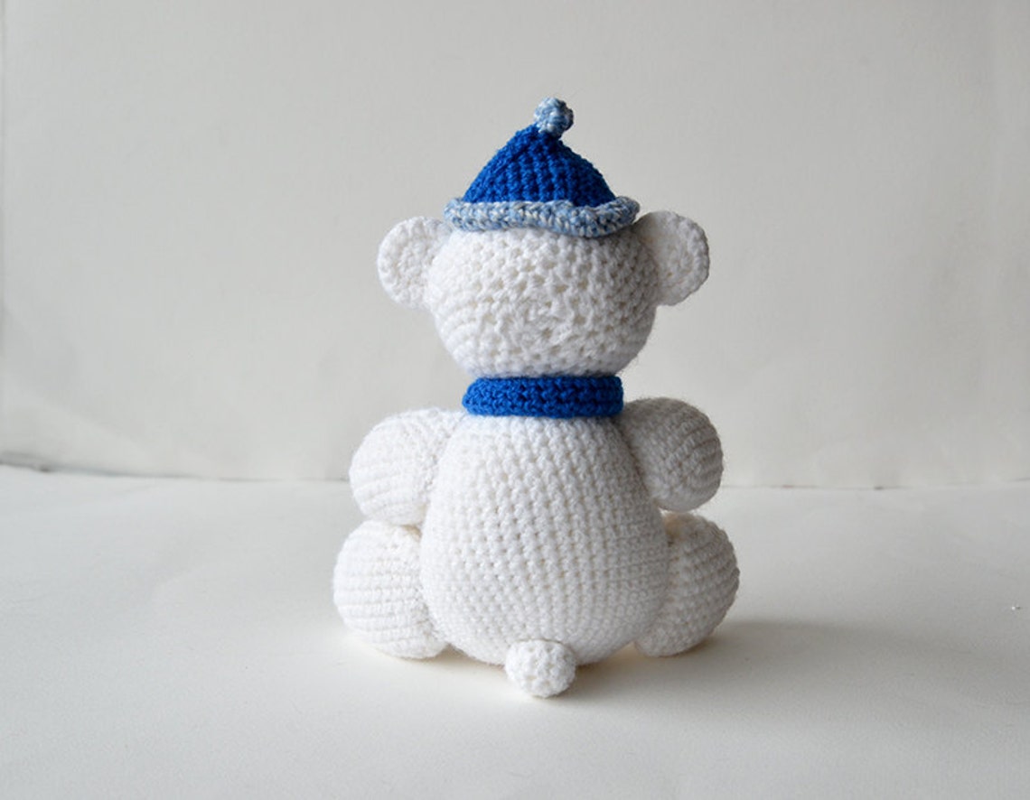 Polar Bear Crochet Pattern Bear Amigurumi Pattern Crochet - Etsy