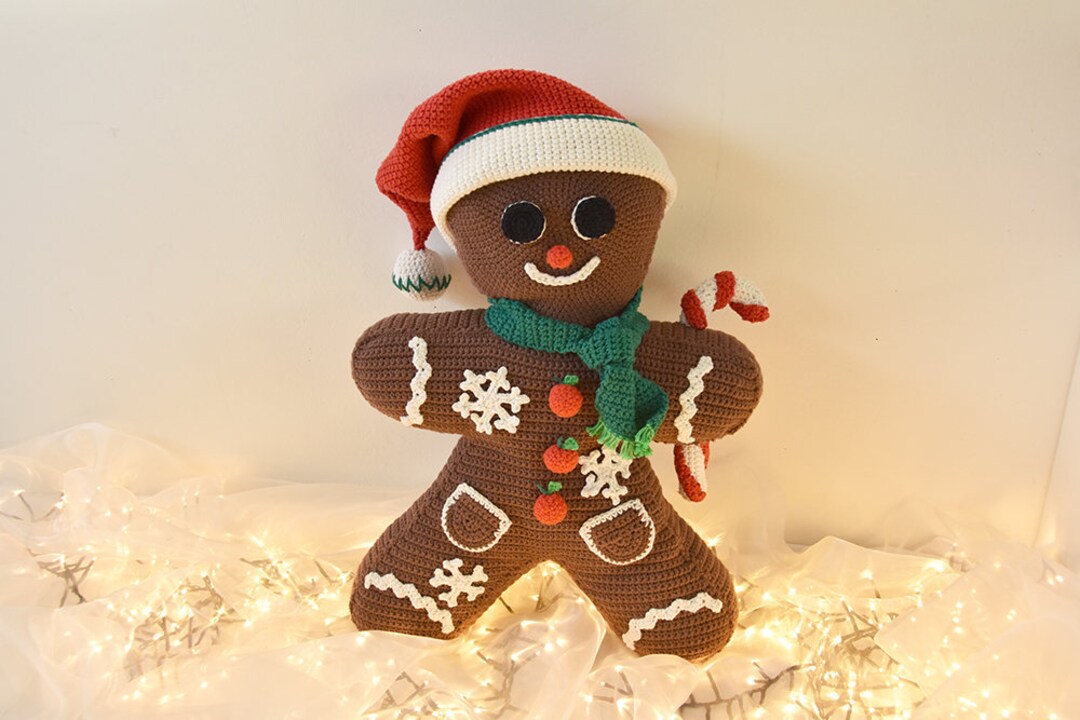 Large Santa Claus Crochet Pattern, Christmas Decorations Crochet ...