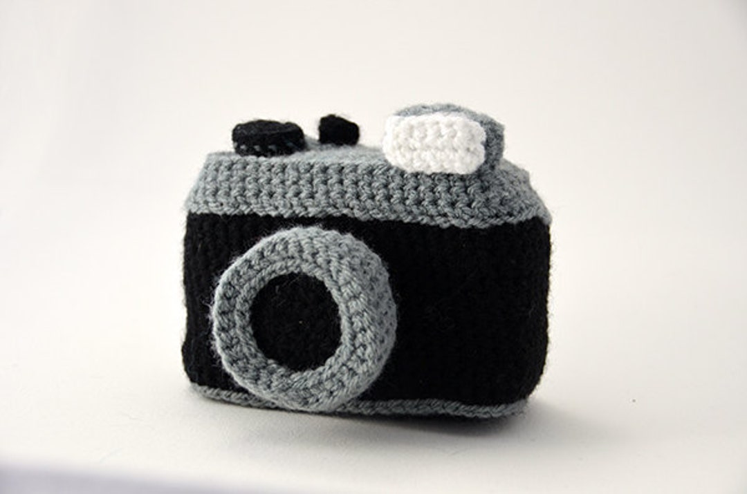Photo Camera Crochet Pattern, Camera Amigurumi Pattern, Crochet Camera ...