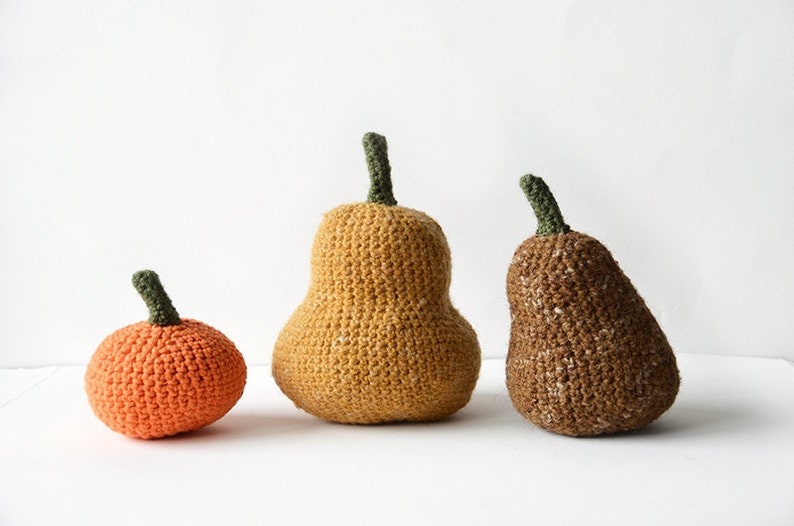 Gourd Crochet Pattern, Autumn Harvest Decor (PDF Pattern) - Etsy