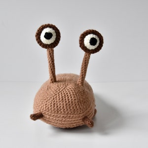Slug Crochet Pattern, Snail Crochet Pattern, Crochet Slug Amigurumi ...
