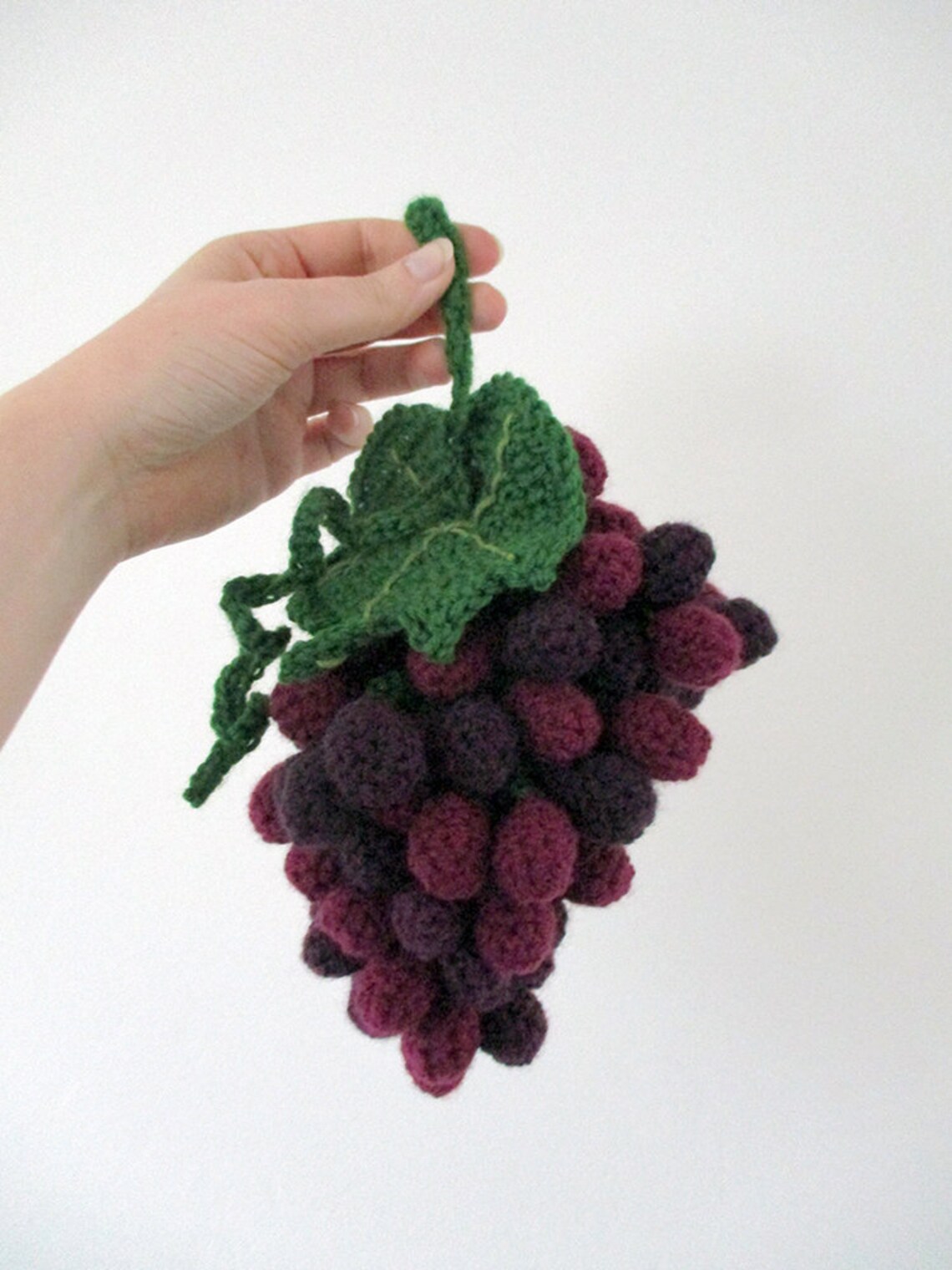 Grape Crochet Pattern Bunch of Grapes Crochet Pattern Grapes - Etsy
