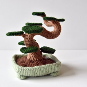 Bonsai Tree Crochet Pattern, Bonsai Tree Amigurumi, Bonsai Amigurumi ...
