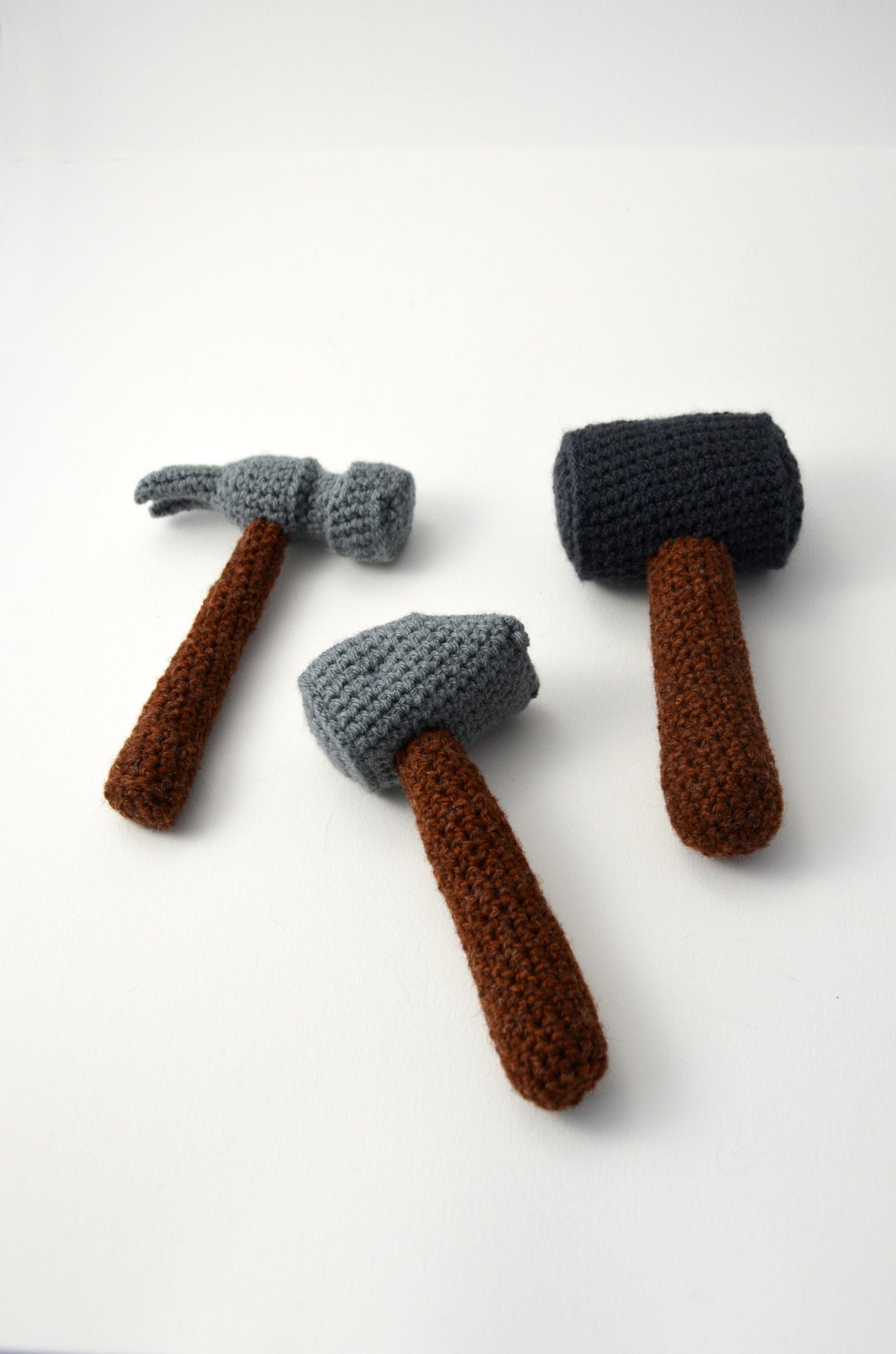 Hammer Crochet Pattern Set, Hammers Crochet Pattern, Amigurumi Tools ...
