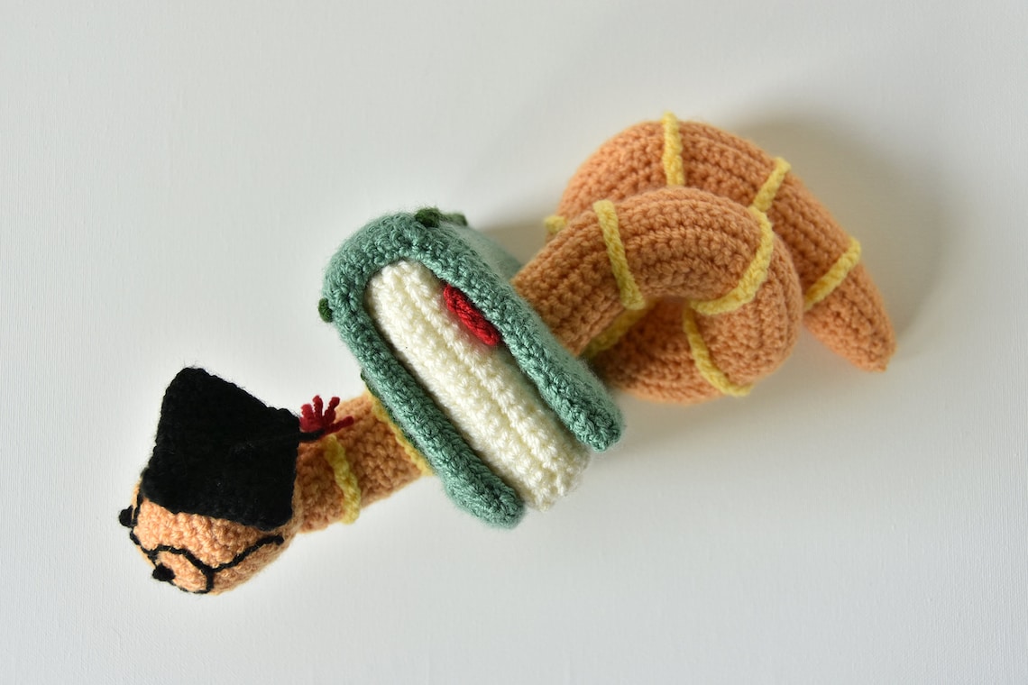 Bookworm Crochet Pattern Crochet Bookworm Amigurumi Book - Etsy