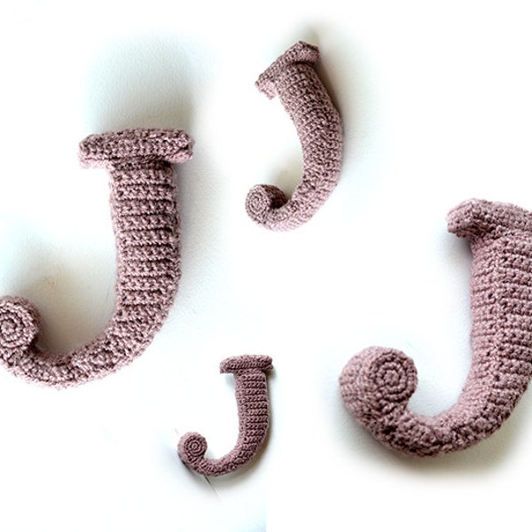 Crochet 3d Letter Pattern - Etsy