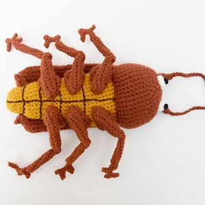 Cockroach Crochet Pattern - Amigurumi Cockroach - Roach Crochet Pattern ...