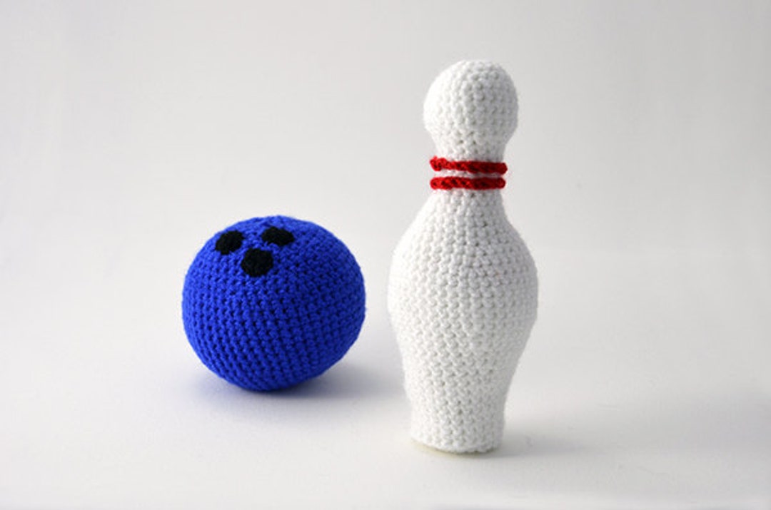 Bowling Crochet Pattern, Bowling Ball Crochet Pattern, Bowling Pin ...