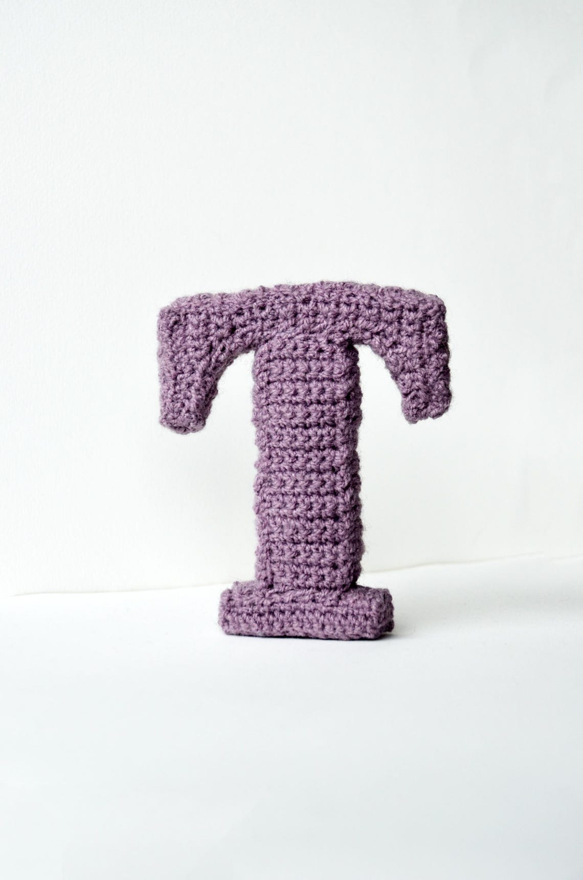 Letter T Crochet Pattern, 3D Alphabet Crochet Pattern, 3d Words Pattern ...