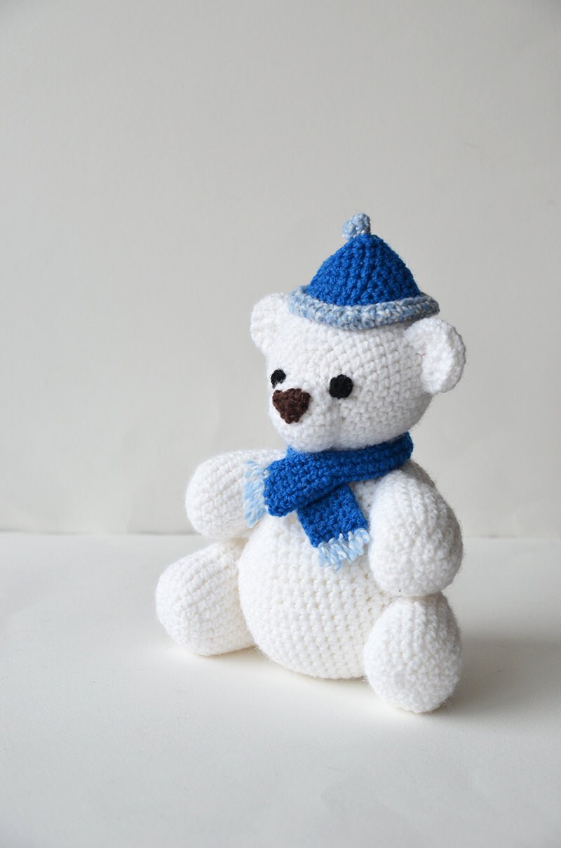 Polar Bear Crochet Pattern Bear Amigurumi Pattern Crochet | Etsy