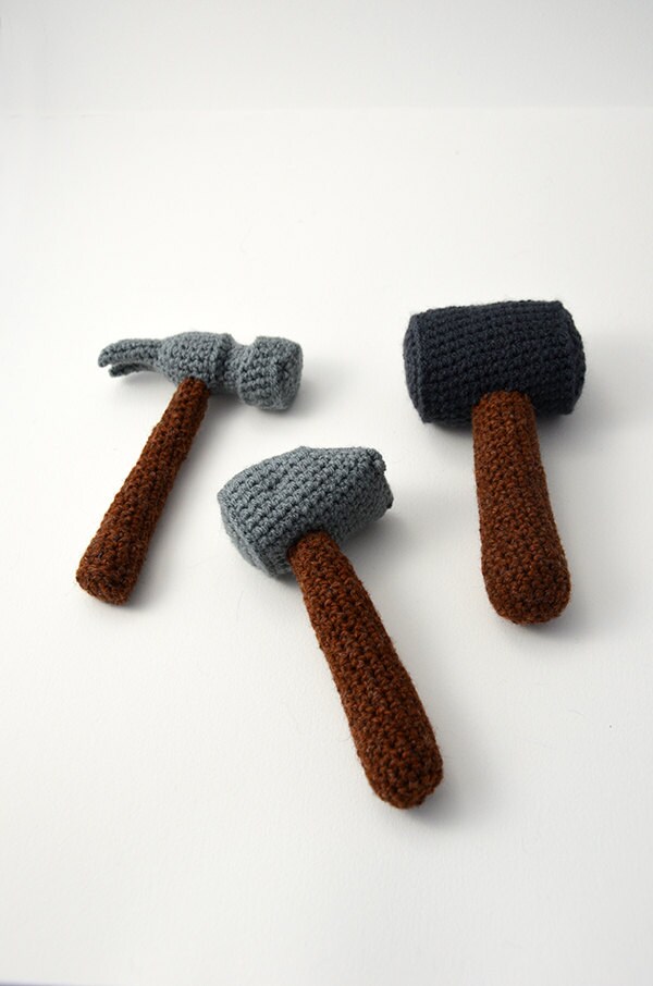 Hammer Crochet Pattern Set Hammers Crochet Pattern Amigurumi - Etsy