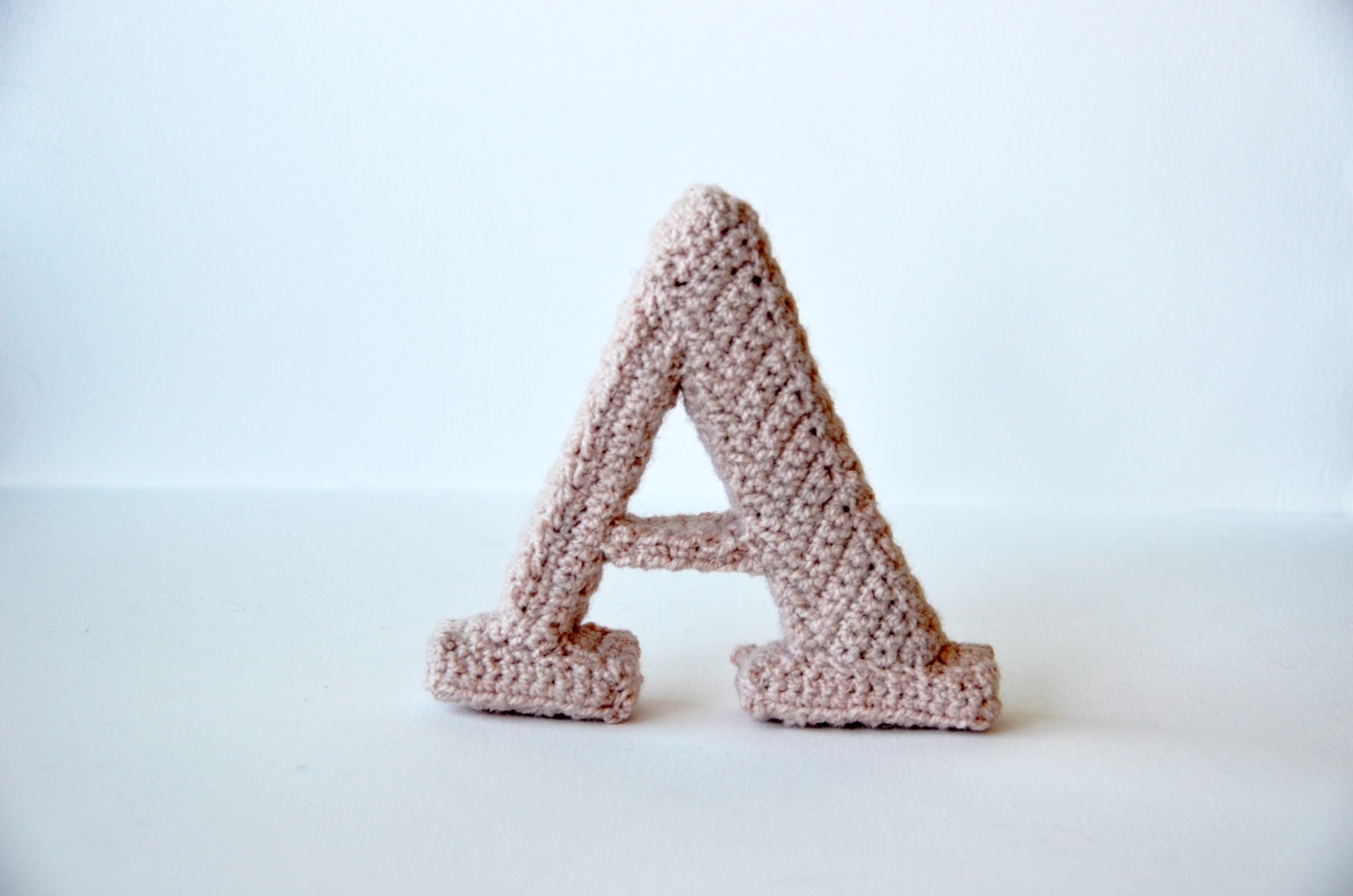 Complete 3D Alphabet Crochet Pattern, Letter Crochet Pattern, 3D ...