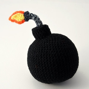 Bomb Crochet Pattern, Prank Bomb Amigurumi, Prank Crochet Pattern ...