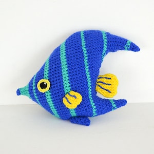 Angelfish Crochet Pattern, Angelfish Amigurumi Pattern, Angelfish ...
