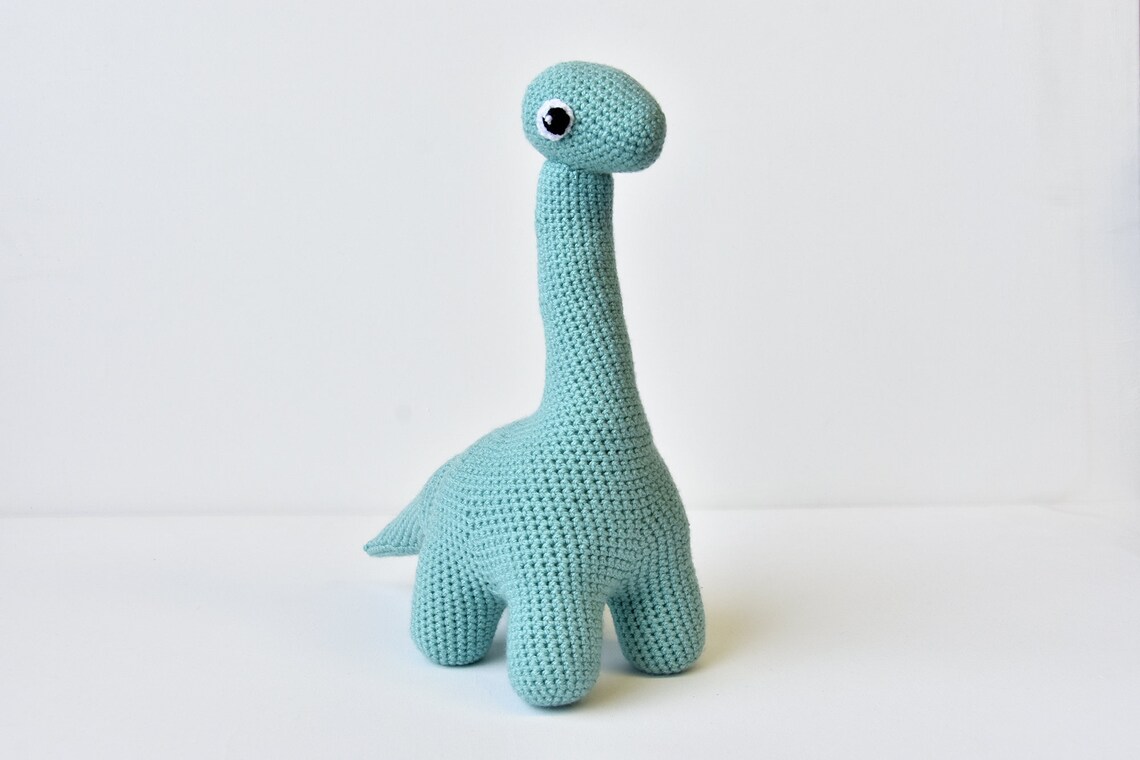 Dinosaur Crochet Pattern Brontosaurus Crochet Pattern | Etsy