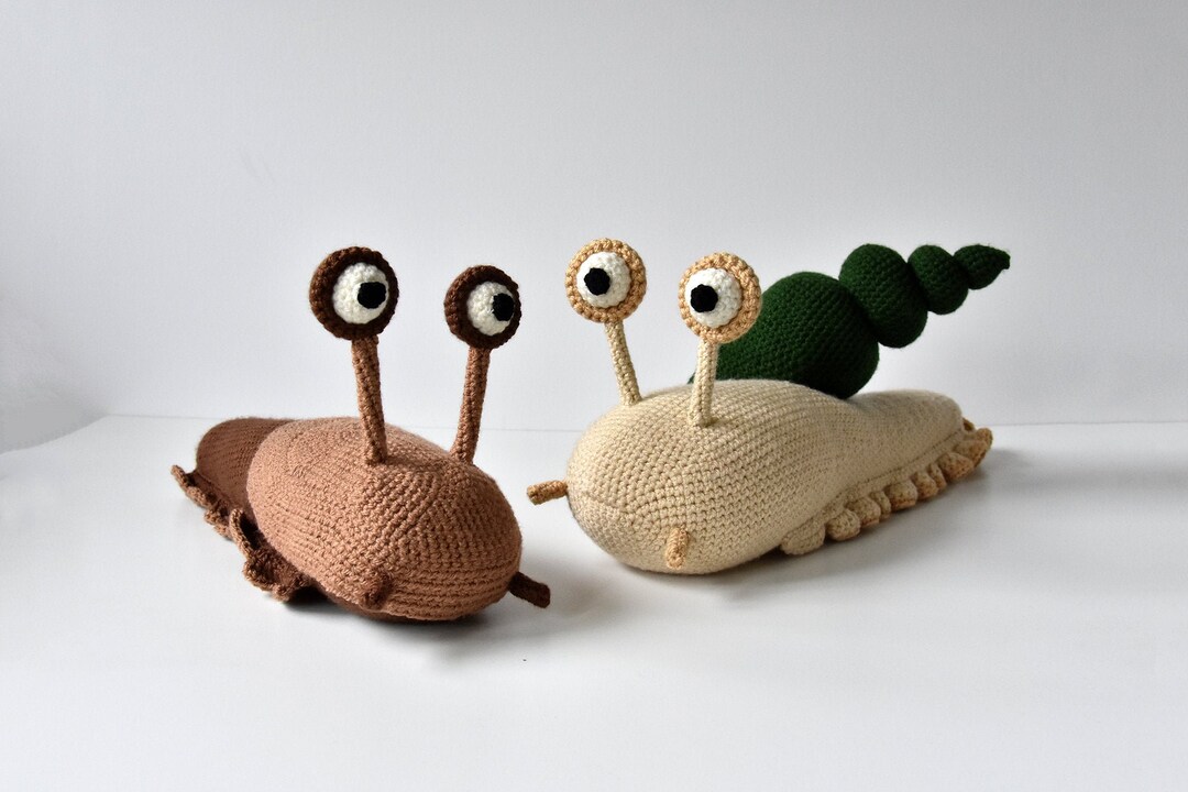 Snail Crochet Pattern, Gastropod Crochet Pattern, Crochet Snail ...
