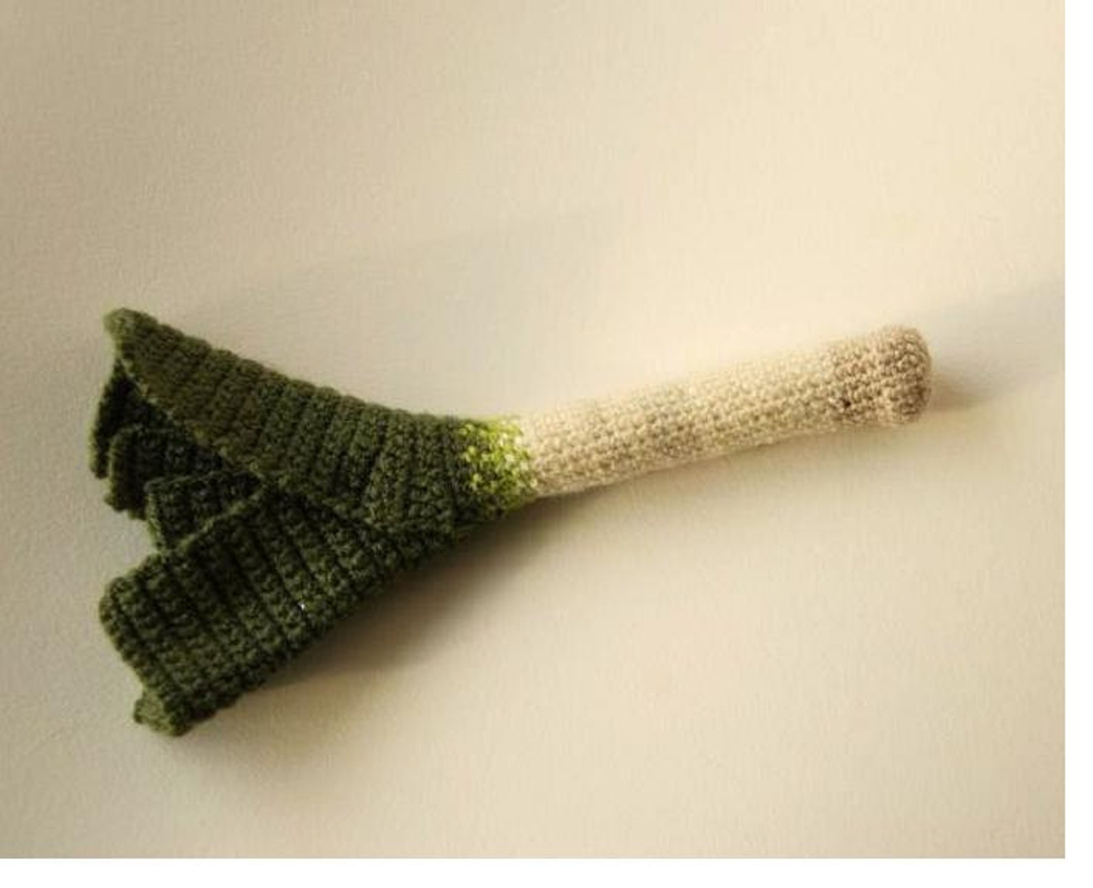 Leek Crochet Pattern, Amigurumi Leek Pattern, Toy Food Crochet Pattern ...