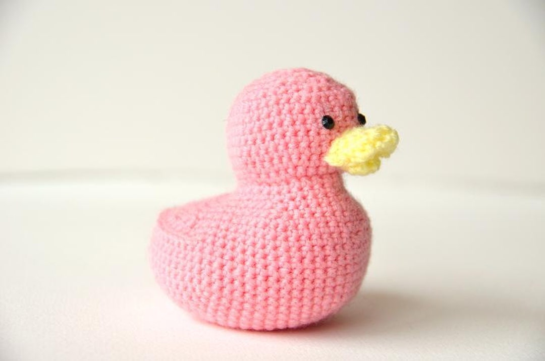 Little Duckling Crochet Pattern, Rubber Duckie Crochet Pattern, Duck ...