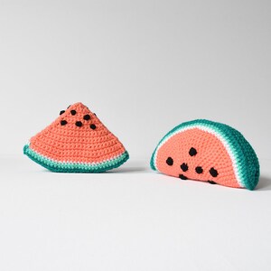 Watermelon Crochet Pattern, Watermelon Slices Crochet Pattern ...