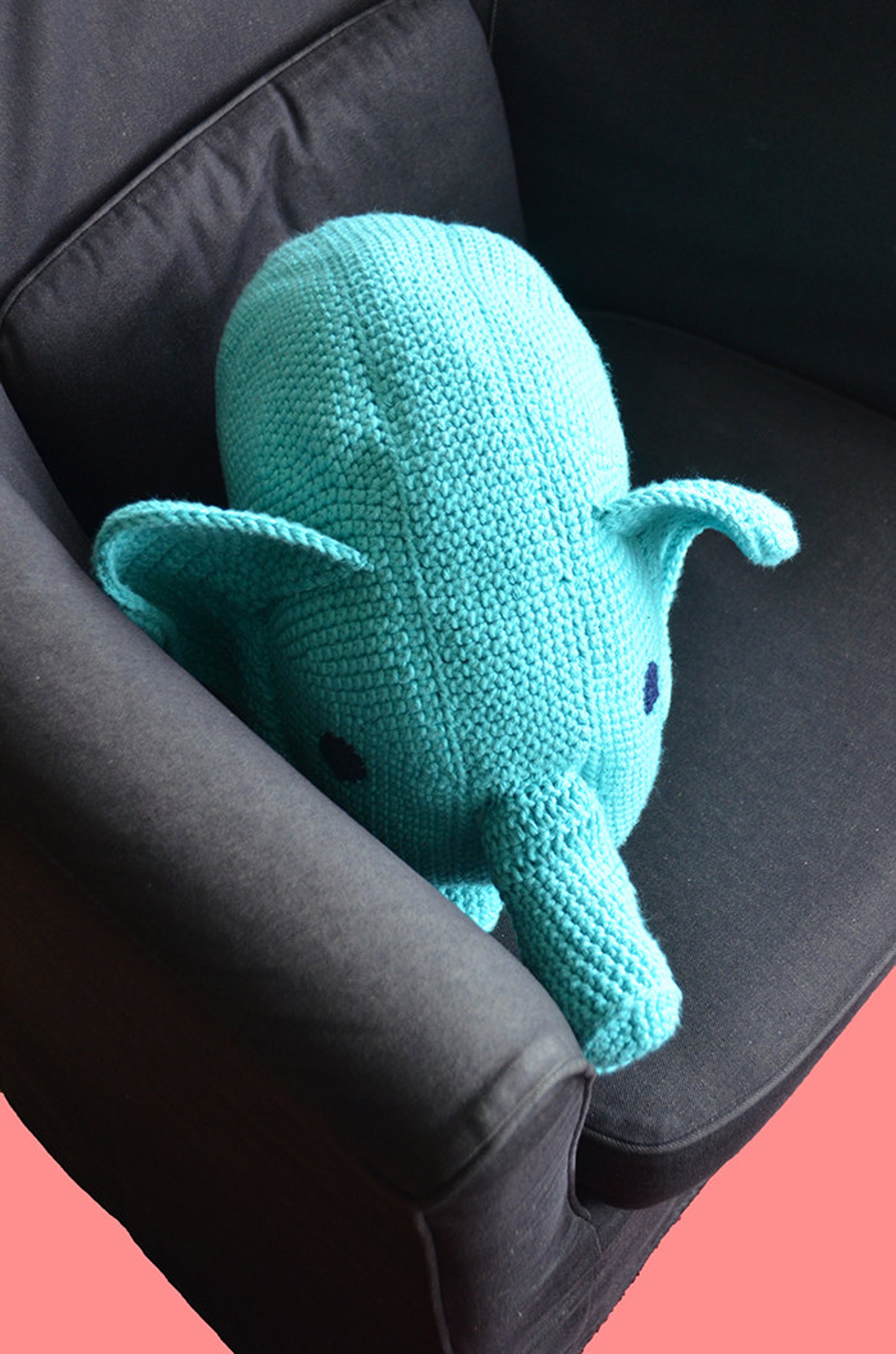 Elephant Pillow Crochet Pattern Crochet Elephant Amigurumi | Etsy