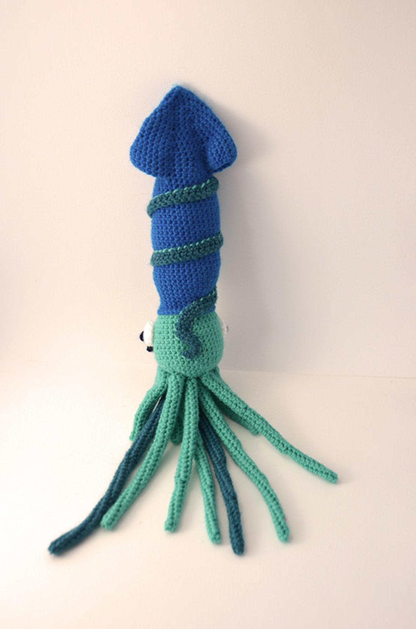 Billy the Squid Crochet Pattern, Squid Amigurumi Pattern, Amigurumi ...
