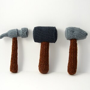 Hammer Crochet Pattern Set, Hammers Crochet Pattern, Amigurumi Tools ...